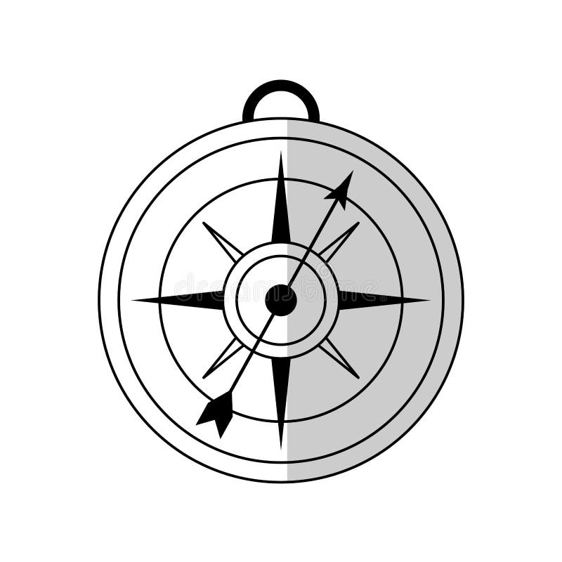 Compass Device Design. Eps 10 Vector Illustration Stock Vector ...