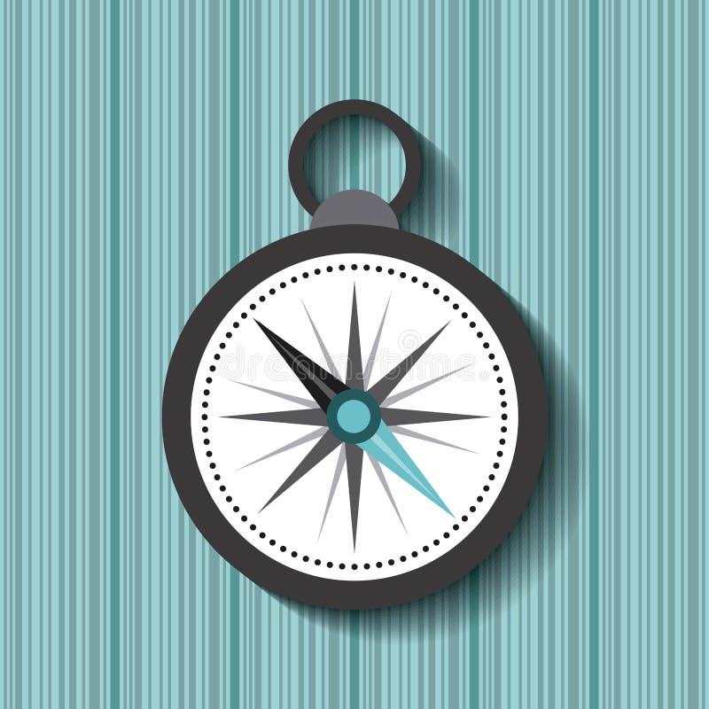 Compass Device Design. Eps 10 Vector Illustration Stock Vector ...