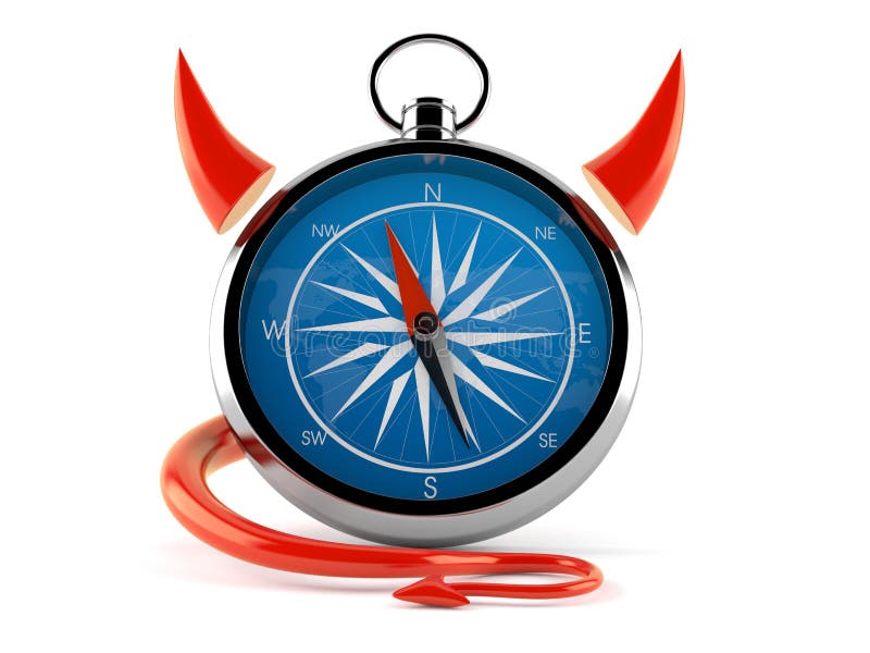 Compass Devil Stock Illustrations – 70 Compass Devil Stock ...
