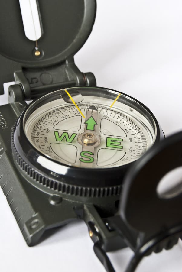 Compass close up stock image. Image of field, magnetic - 22122861