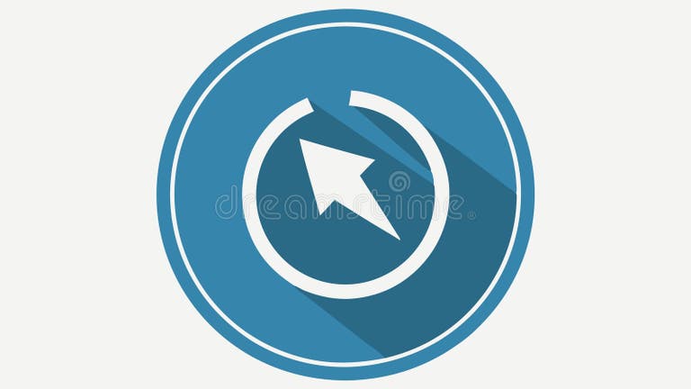 Compass Direction Icon for Navigation and Location, Vector Design ...