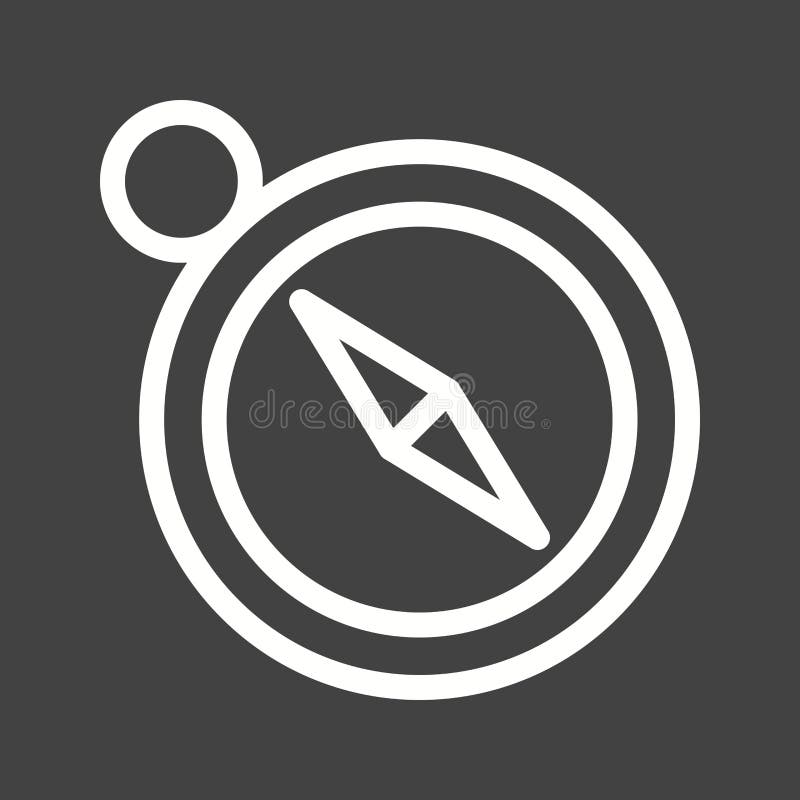 Compass Directions Flat Framed Icons Stock Vector - Illustration of ...