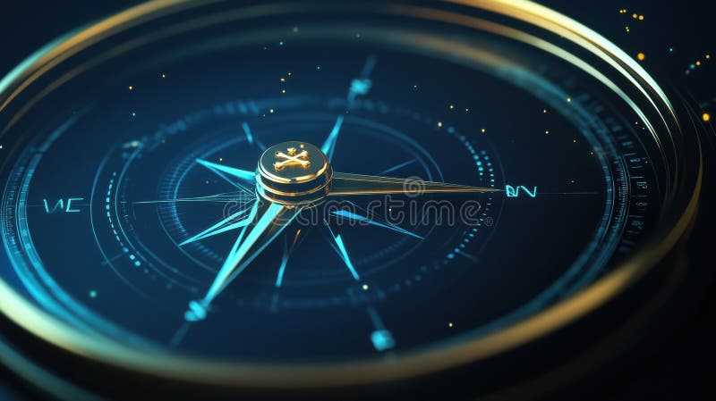 A Compass Directs Its Needle Toward Values of Justice and Transparency ...