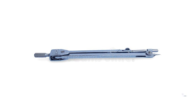Compass, a Drawing Tool Used To Make Circles or Arcs. Iron Compass ...