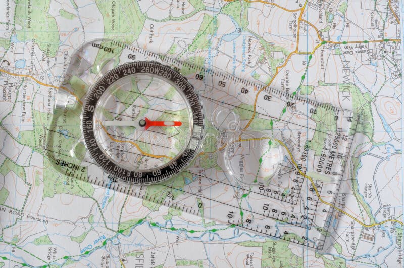 Compass stock photo. Image of pointing, magnet, tool - 85715350