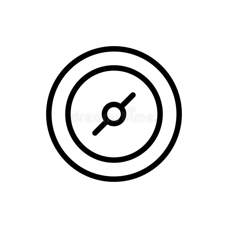 Compass flat icon stock vector. Illustration of flat - 108433554