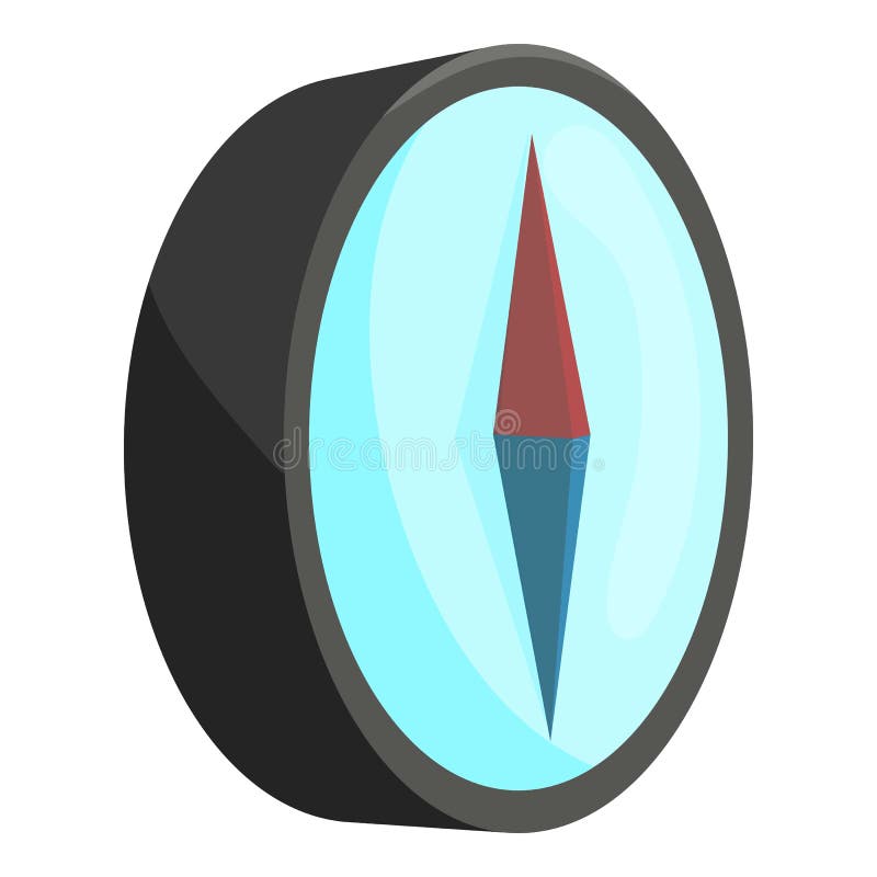 Compass Icon, Cartoon Style Stock Illustration - Illustration of ...