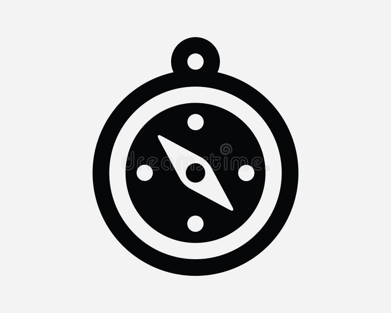 Compass Icon. Direction Navigation Adventure Pointer Travel Explore ...