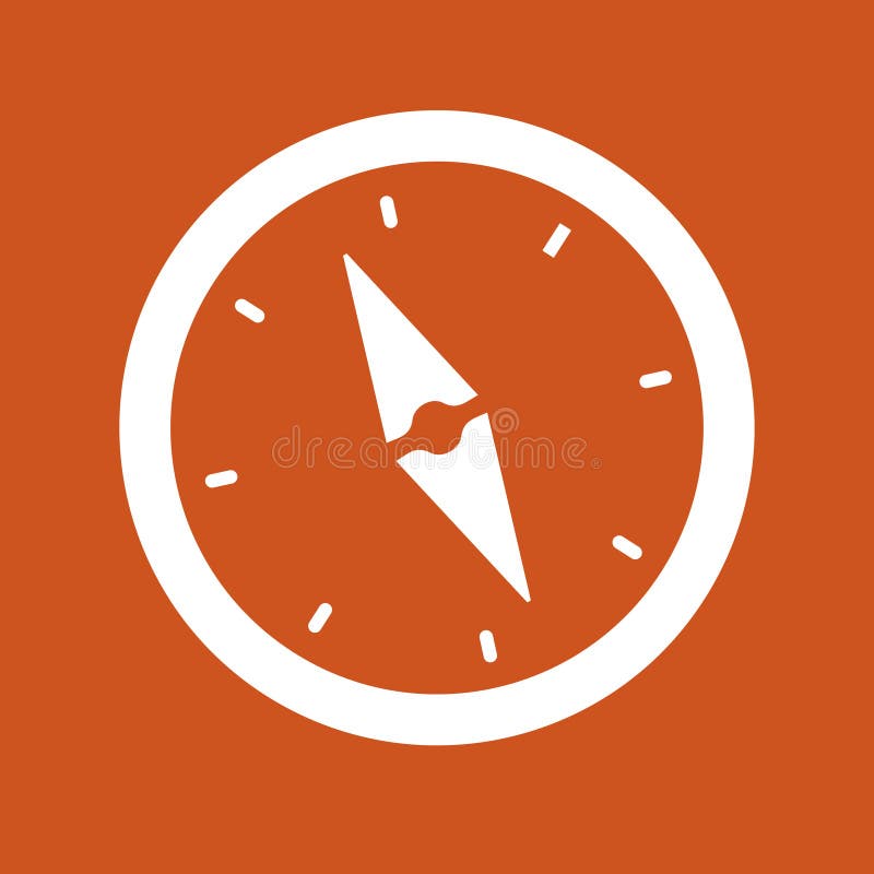Compas Flat Outline Stock Illustrations – 198 Compas Flat Outline Stock ...