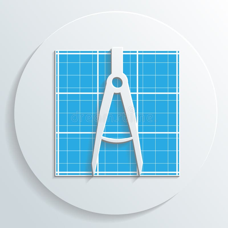 Compass icon vector stock vector. Illustration of equipment - 34542172