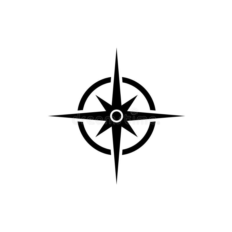 Compass Icon Vector Illustration Stock Vector - Illustration of ... Compass Icon Vector Illustration Stock Vector - Illustration of ...