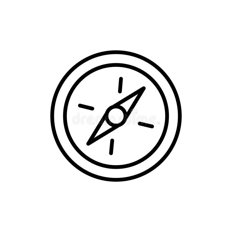 Thin Icon Compass Stock Illustrations – 9,462 Thin Icon Compass Stock ...