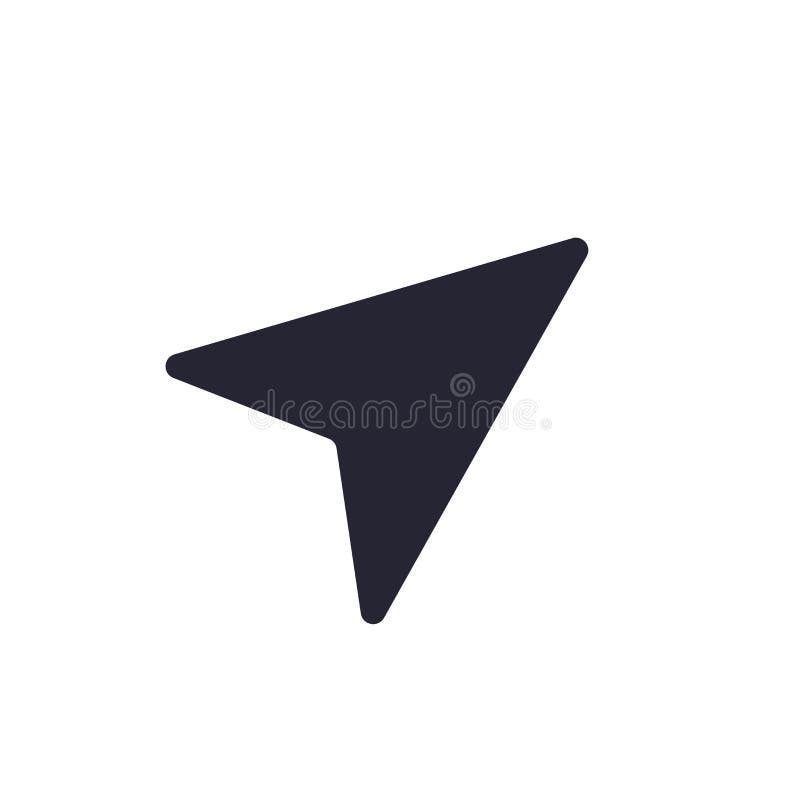 Compass Icon Vector Sign and Symbol Isolated on White Background ...