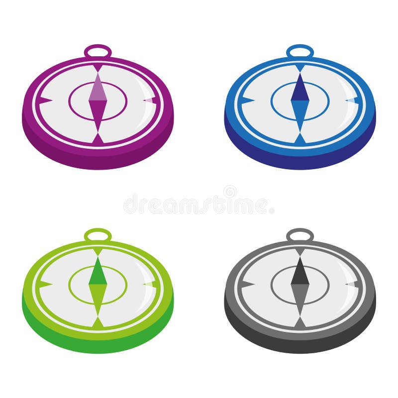 Compass stock vector. Illustration of graphic, journey - 96062225