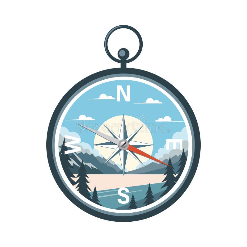 Nature Compass Stock Illustrations – 26,264 Nature Compass Stock ...