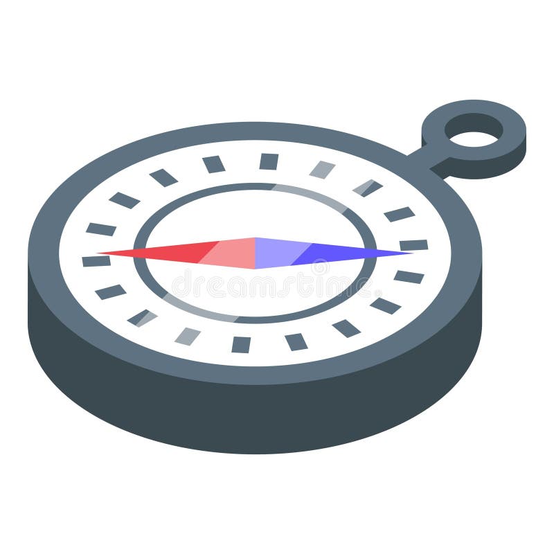 Compass is Indicating the Direction with Its Magnetic Needle Stock ...