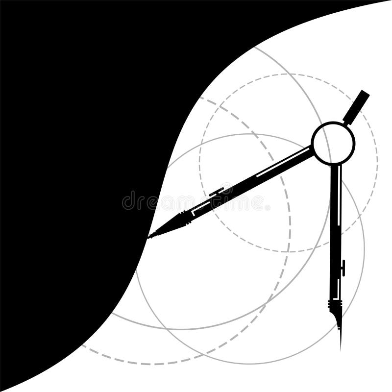 Compass Instrument Illustration Stock Vector - Illustration of compass ...