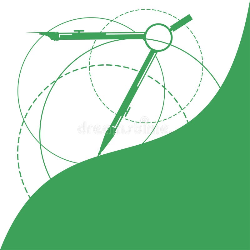 Compass Instrument Isolated Navigation Orientation Stock Vector ...