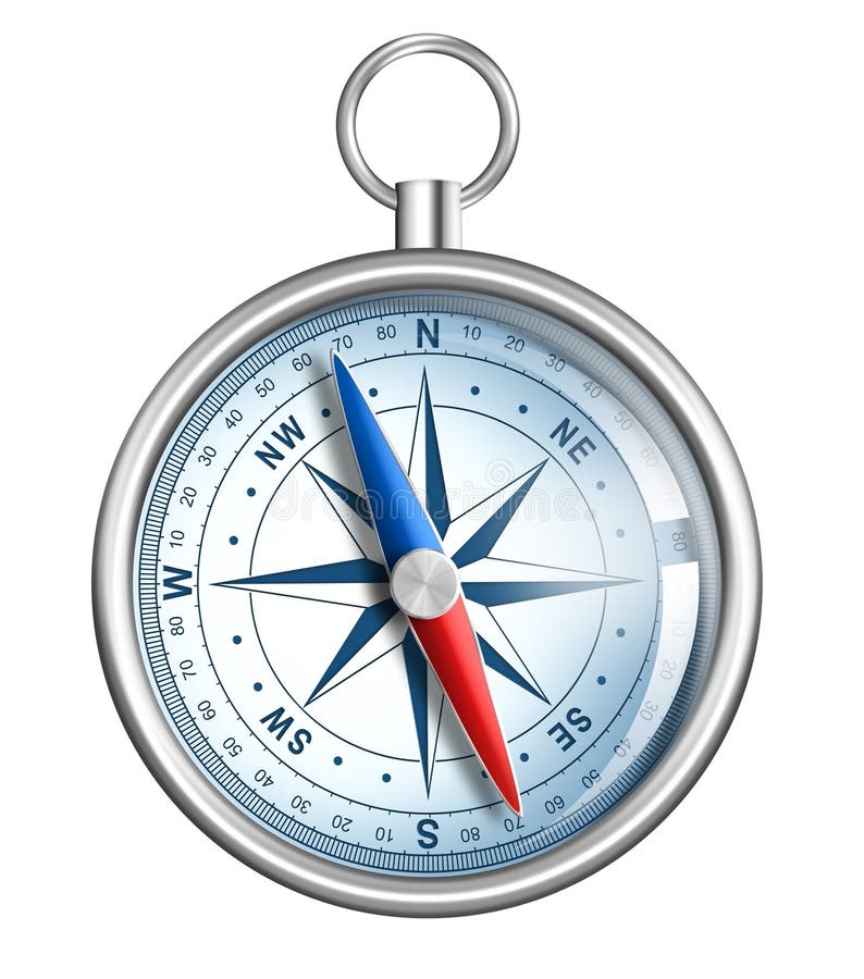 Compass Direction Background Stock Illustration - Illustration of ...
