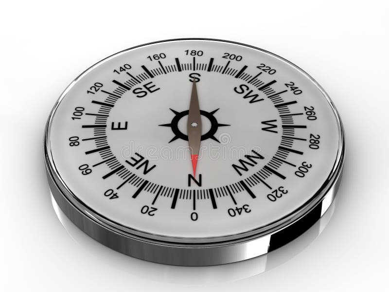 Vector Compass XXL Detailed Icon Stock Vector - Illustration of ...