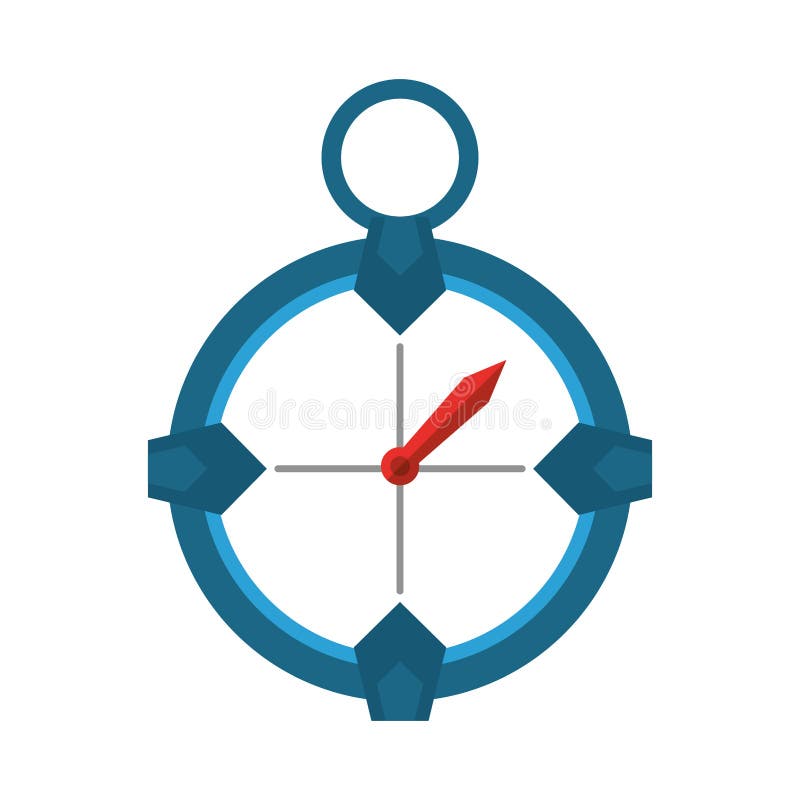 Compass Location Gps Tool Travel Stock Vector - Illustration of ...