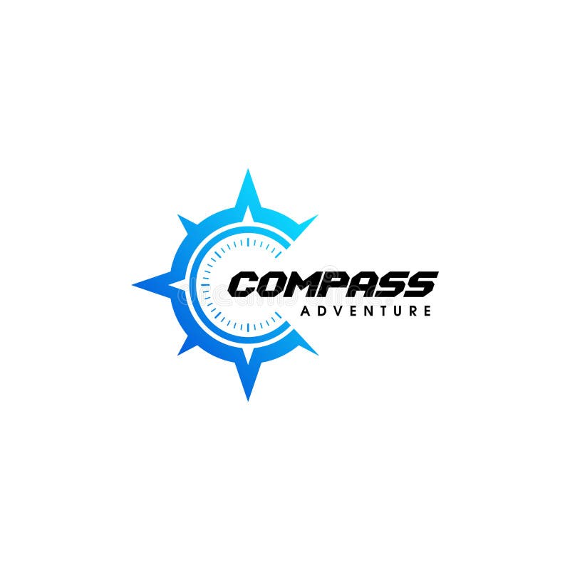Compass Logo Letter Stock Illustrations – 5,000 Compass Logo Letter ...