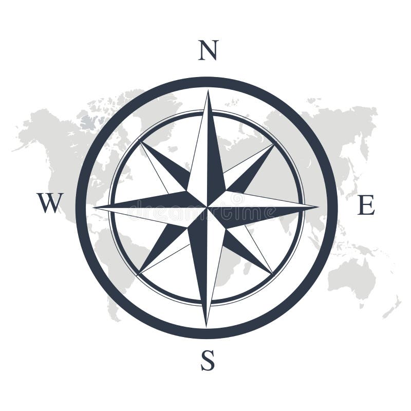 Compass logo design stock vector. Illustration of inspiration - 124352746