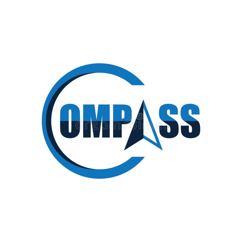 Compass logo stock vector. Illustration of symbol, road - 322090319