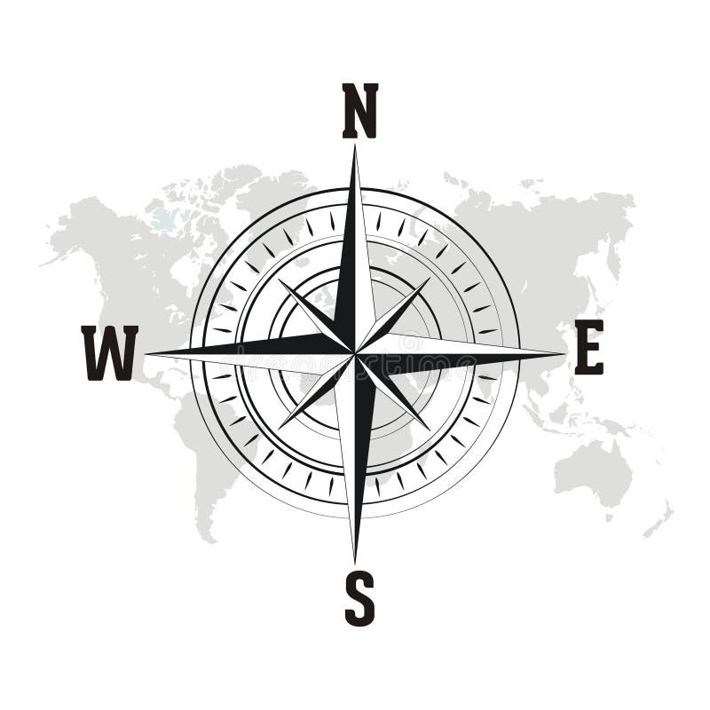 Compass logo design stock vector. Illustration of inspiration - 124352746