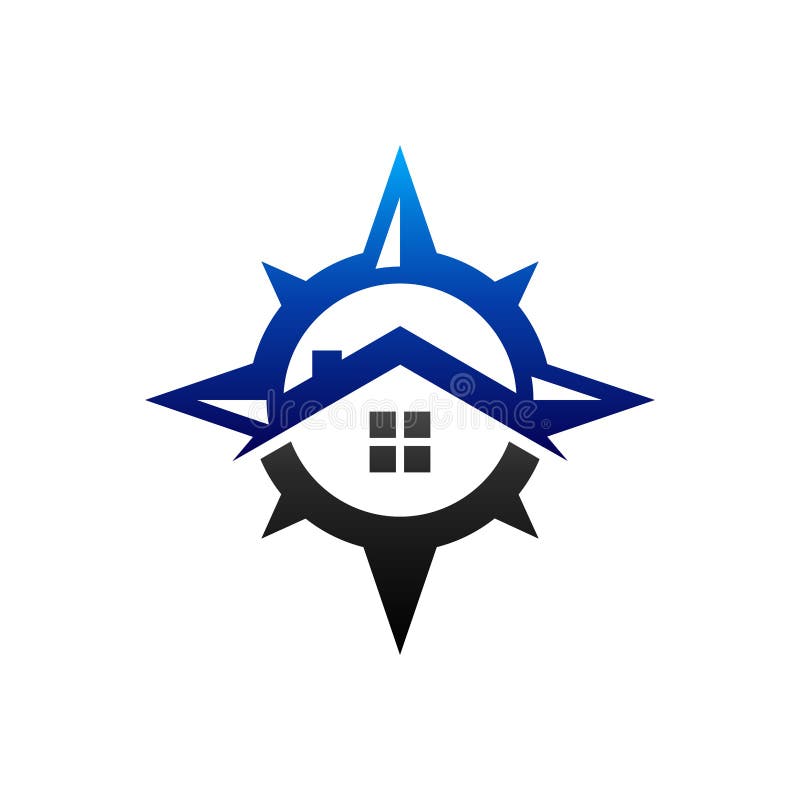Compass Logo Home Stock Illustrations – 944 Compass Logo Home Stock ...