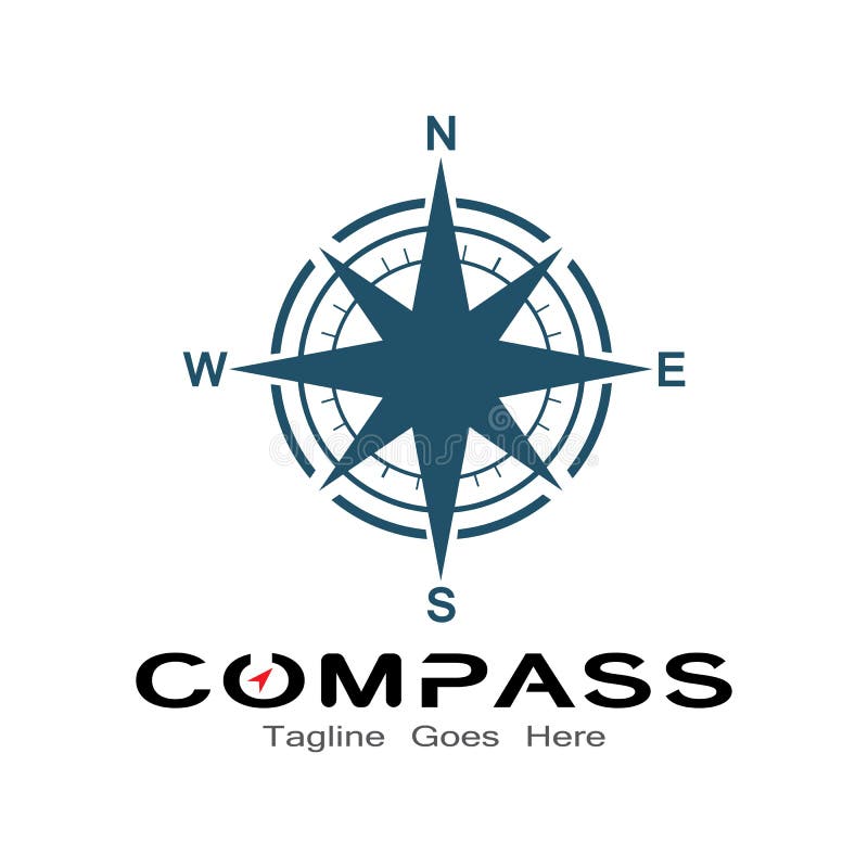 Compass Logo, Icon and Symbol. Ilustration Design Stock Vector ...