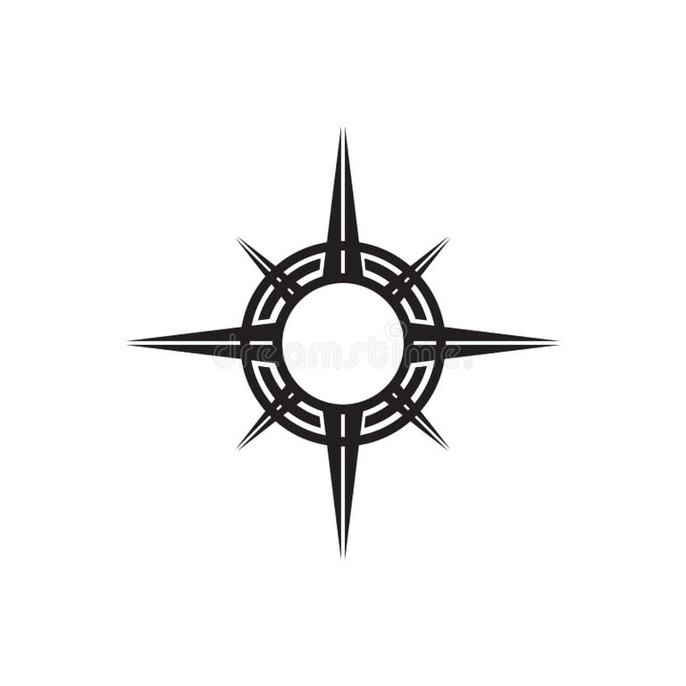 Compass Logo Inspiration Design Vector Template Stock Vector ...