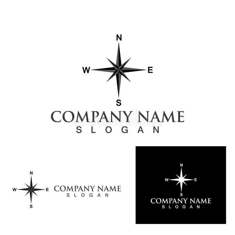 Compass Logo Signs and Symbols Vector Stock Vector - Illustration of ...