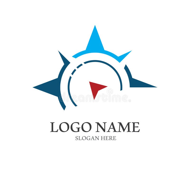 Compass Logo and Symbol with Vector Concept Illustration Template Stock ... Compass Logo and Symbol with Vector Concept Illustration Template Stock ...