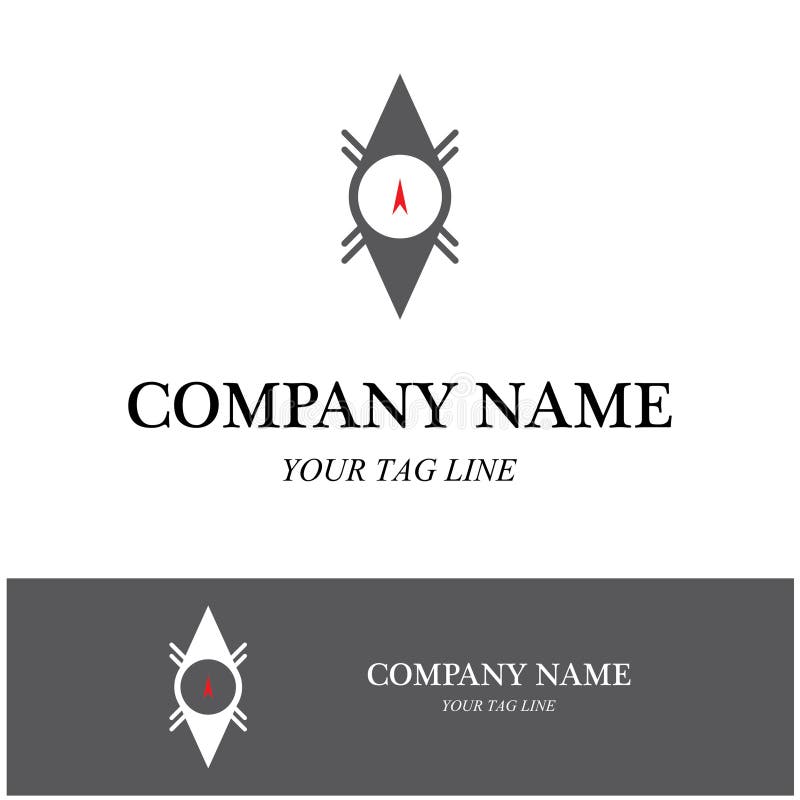 Compass logo vector stock vector. Illustration of logo - 277467233