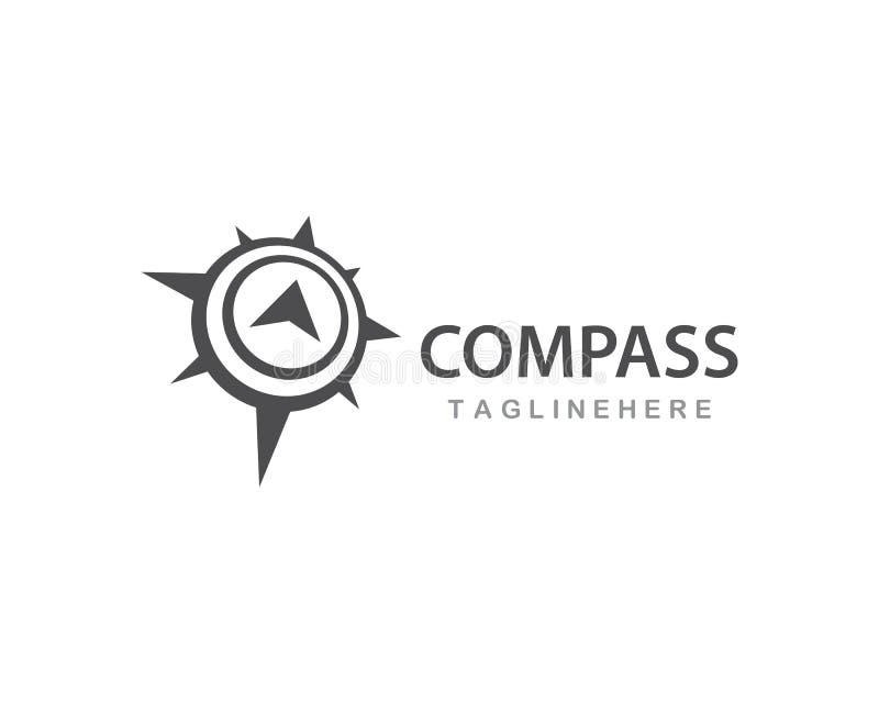 Compass Logo Template stock vector. Illustration of symbol - 120524831