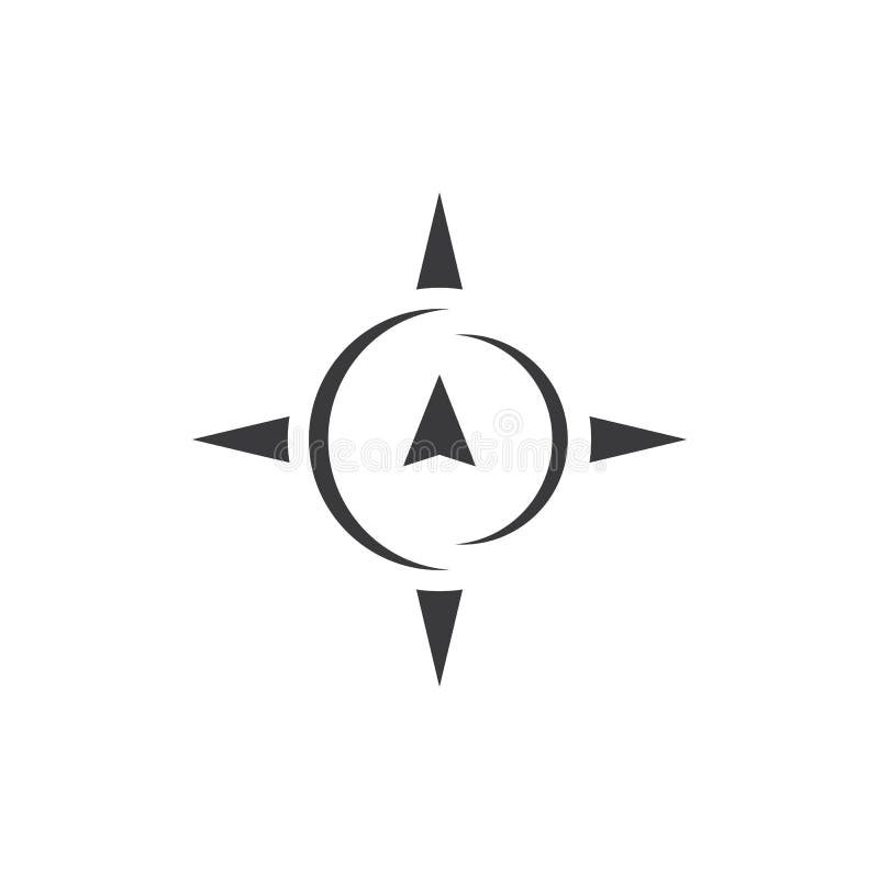 Compass Logo Vector Template Illustration Stock Vector - Illustration ...