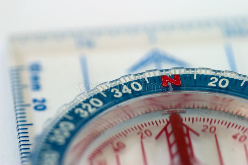 Compass Macro stock image. Image of distance, compass, magnet - 290907