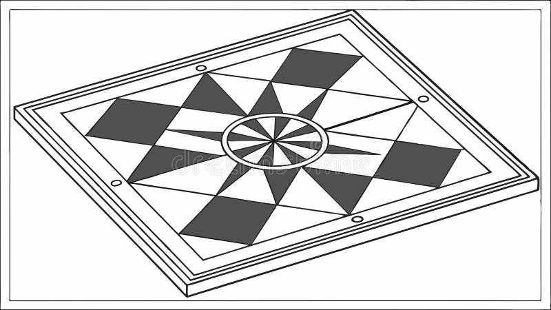 Compass and Map Tools, Navigation and Exploration Design Art. Vector ...