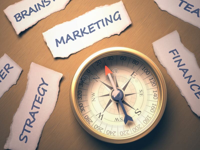 Compass Marketing stock image. Image of cardinal, choice - 39991529