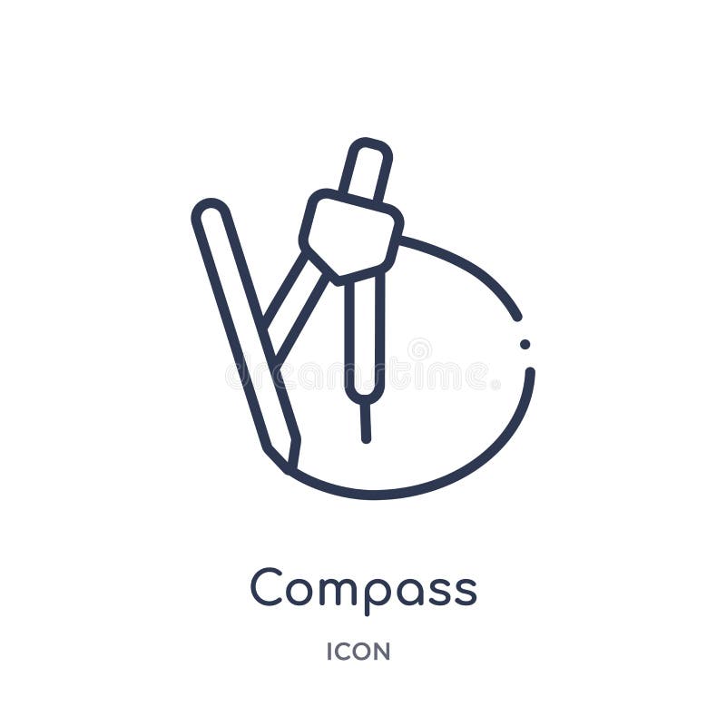 Drawing Compass Draw Circles Stock Illustrations – 102 Drawing Compass ...