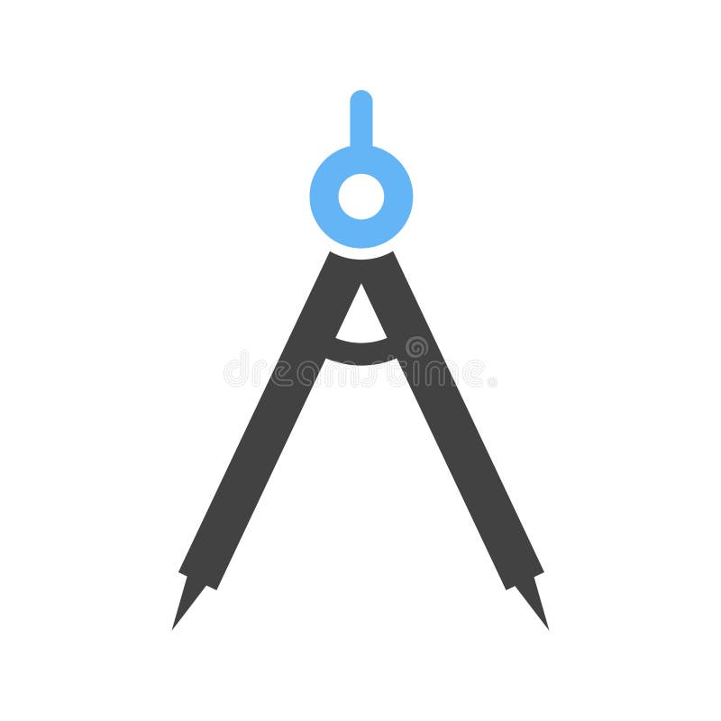 Compass stock vector. Illustration of maths, circle - 100322864