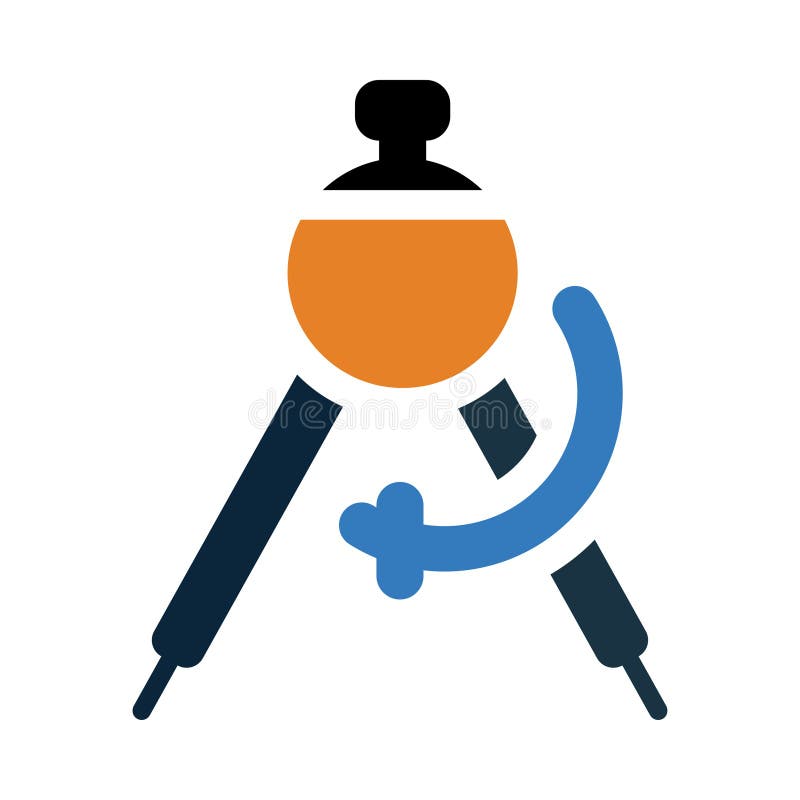 Compass Measure, Precision, Compass Drawing, Compass Tool Icon Stock ...