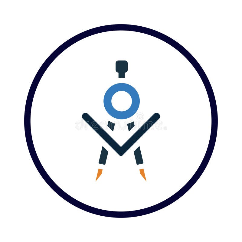Compass Measure, Precision, Compass Drawing, Compass Tool Icon Stock ...