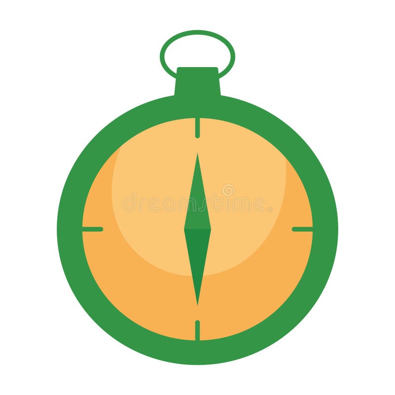 Compass military equipment stock vector. Illustration of isolation ...