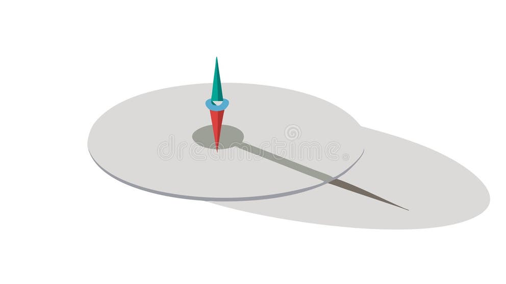 Compass Navigation Direction Location Orientation Flat Icon, Vector ...