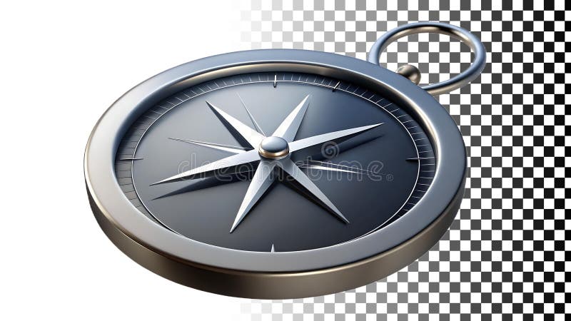 Compass Navigation Tool, Direction Finding Instrument Illustration Png ...