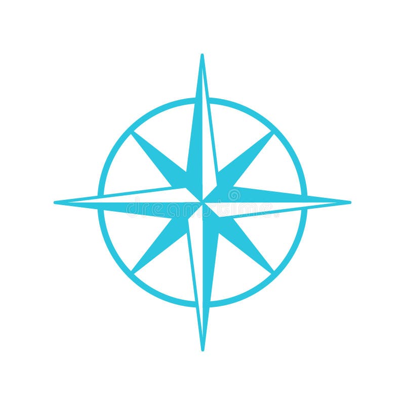 Compass Map Navigator Illustrator Clipart Stock Vector - Illustration ...