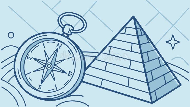 Compass Near a Pyramid, Ancient Navigation, Mysterious Discovery ...