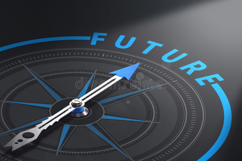 Compass Pointing Future Stock Illustrations – 436 Compass Pointing ...